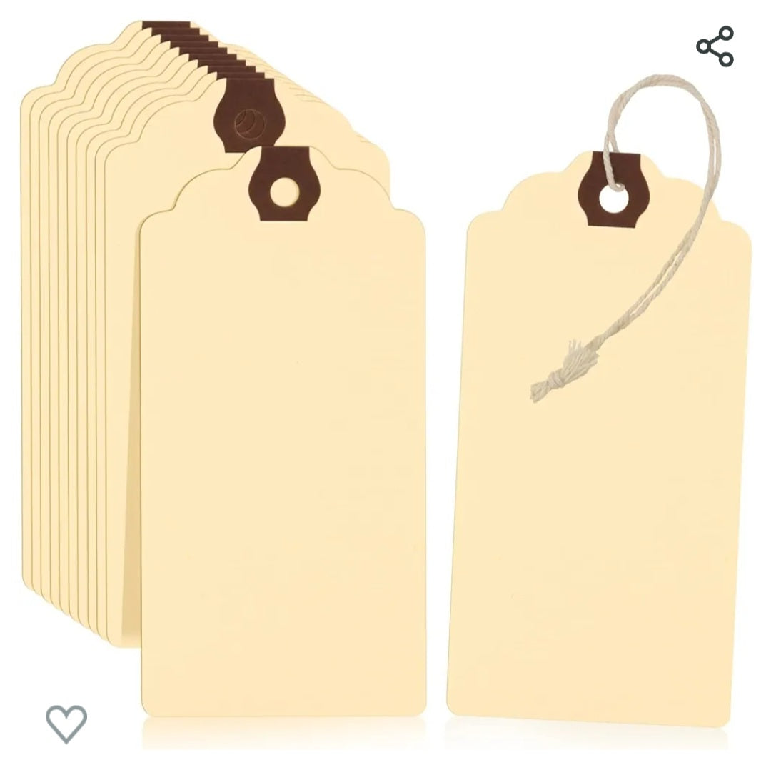 MANILLA TAGS- COMBO PACK – The Ooh La La Shop