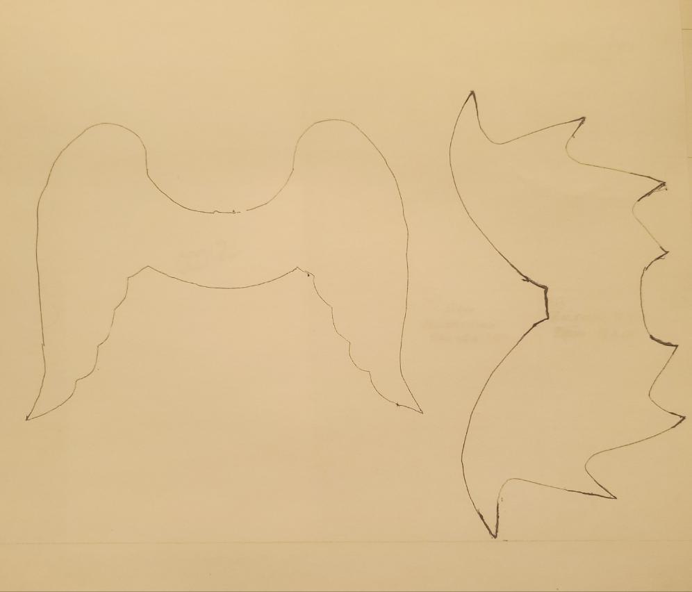 Free Wing Template – The Ooh La La Shop